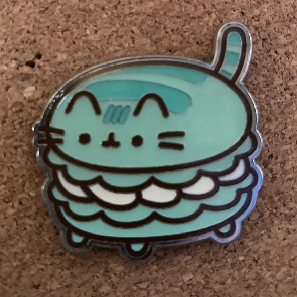 Pusheen | Other | Pusheen Mint Macaron Pin | Poshmark